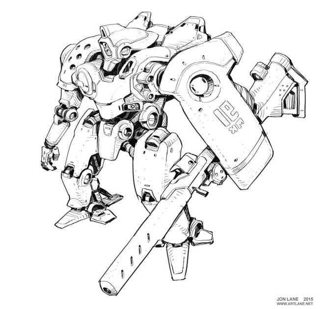 Jon Lane : Jon Lane - sketchbook - www.artlane.net-花瓣网