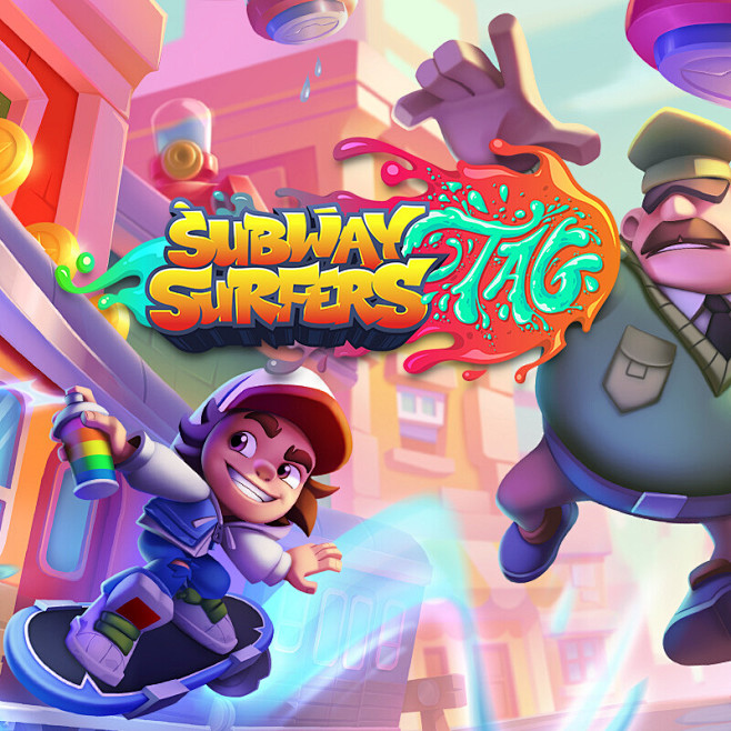 Subway Surfers Tag - Key Art