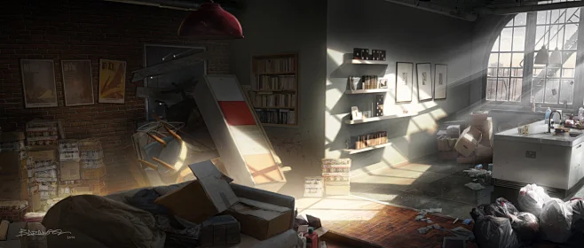 ArtStation - "The Division" E3 2014 trailer concept art, François ...