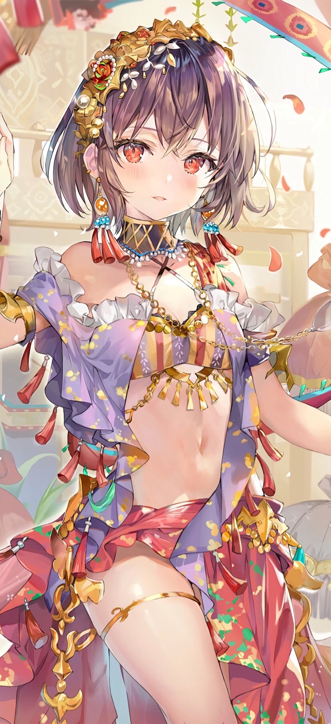 ももこ 二次元少女 动漫壁纸 异域风情