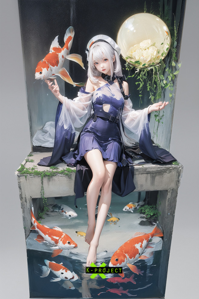 #少女 Vol.14 金魚鉢の少女.2 - kinshin007的插画