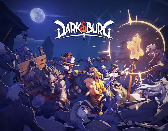 {游戏系列}法国 Darksburg(UI,角色，场景)-花瓣网