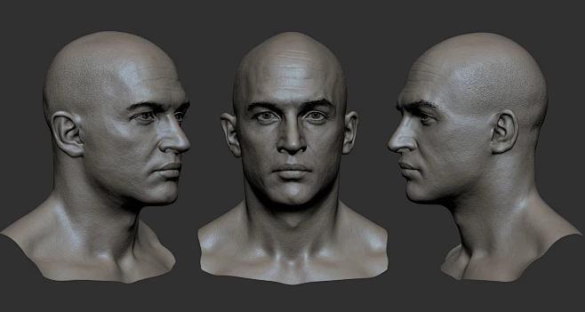 Tom Hardy - Game Ready Head-花瓣网