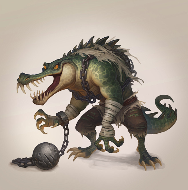Crocodile prisoner 鳄鱼囚犯, LeiYa : Crocodile prisoner 鳄鱼囚犯 by LeiYa on ...