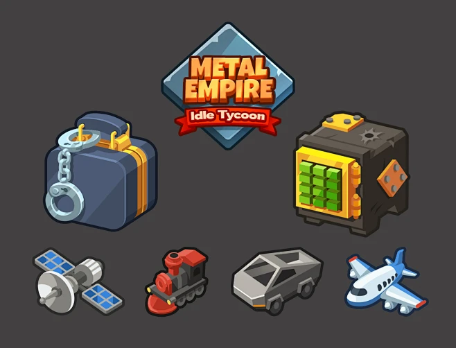 Metal Empire: Idle Factory Inc 的对象-花瓣网