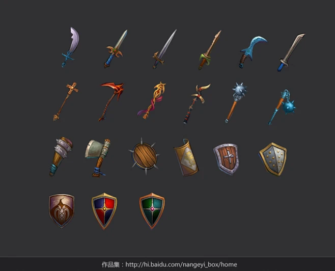 weapons by nangeyi on deviantART-花瓣网