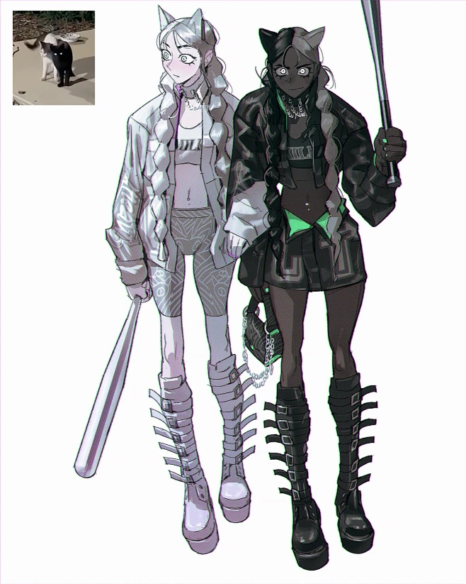 西班牙画师Ramón Nuñez最近的拟人系列更新~ 这回是一些奇奇怪怪的动物组合 TwiRamon_N90-花瓣网