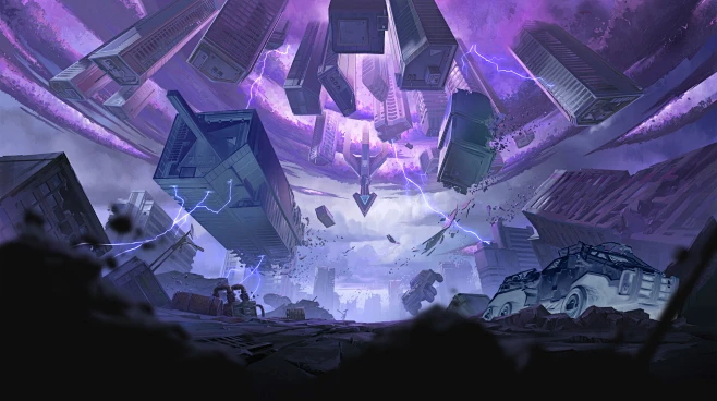 Apex Legends - "Based on a true story" - Background Paintings-花瓣网