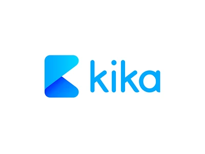 Final Logo blue kika k color logo-花瓣网