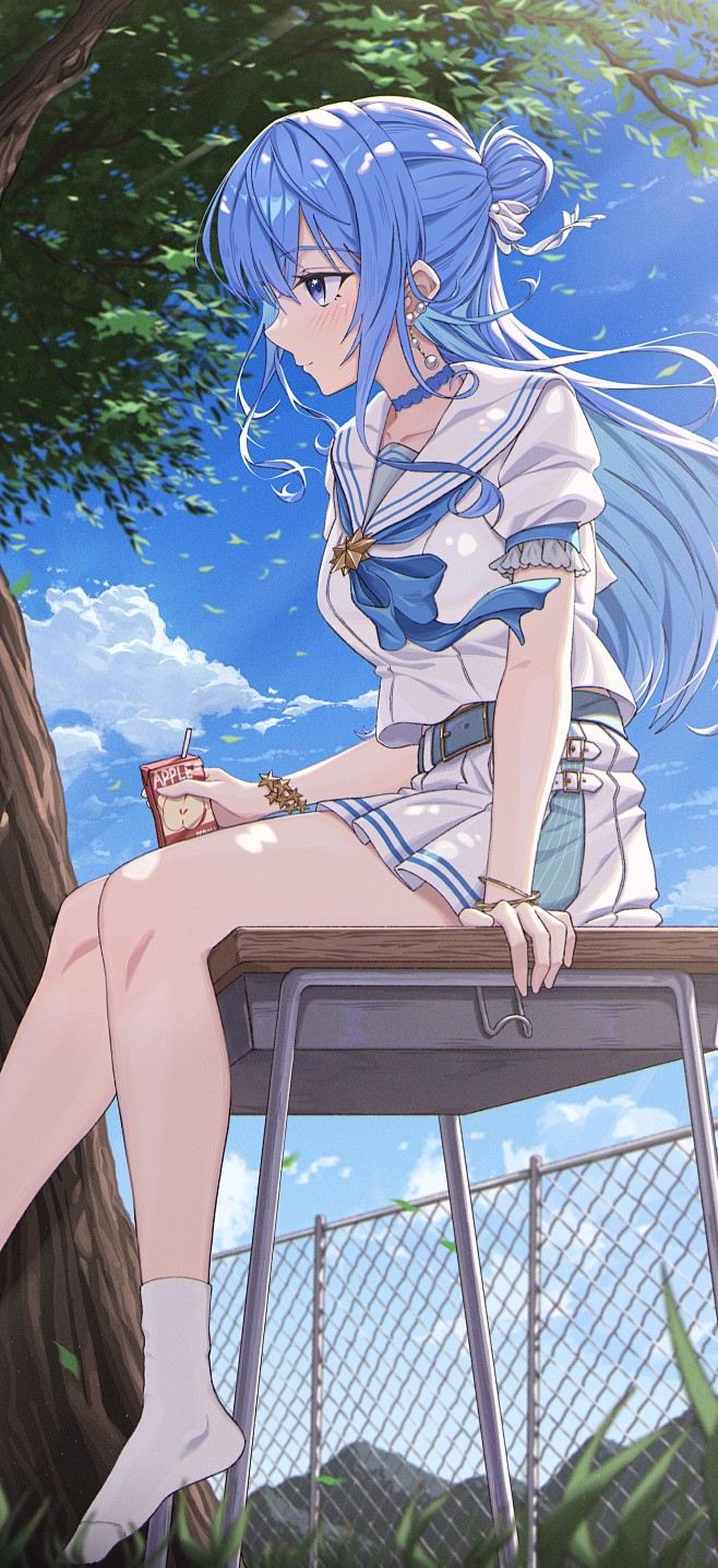 Yozora / よぞら 水手服 二次元少女 动漫壁纸