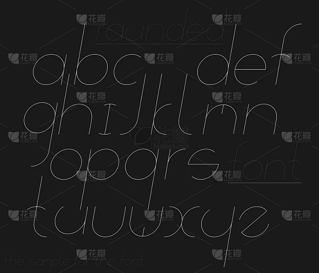 Decorative slanted font. Set of letters.素材-花瓣网