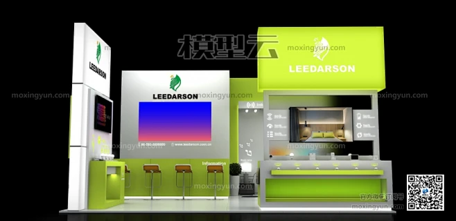 leedarson立达信IFA展览展示效果图下载-花瓣网
