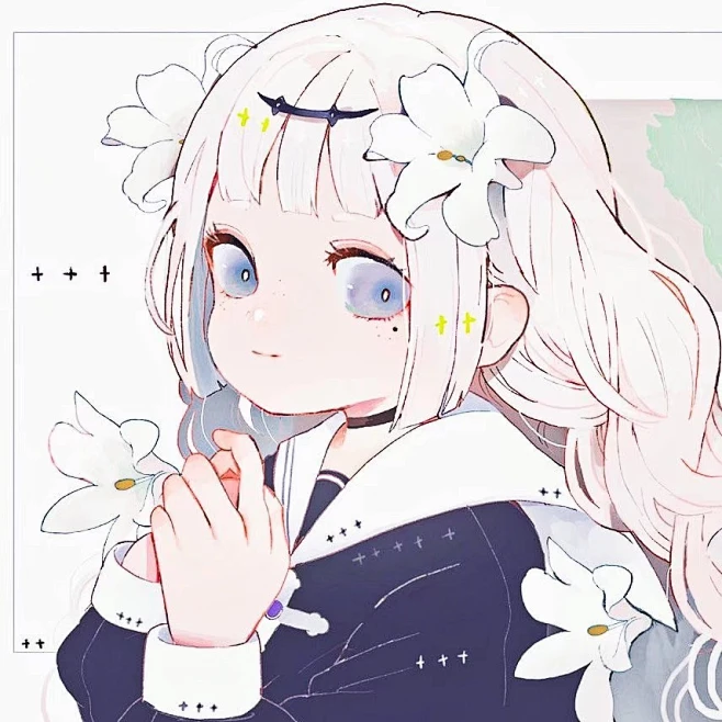 平涂动漫A07 (2)-花瓣网