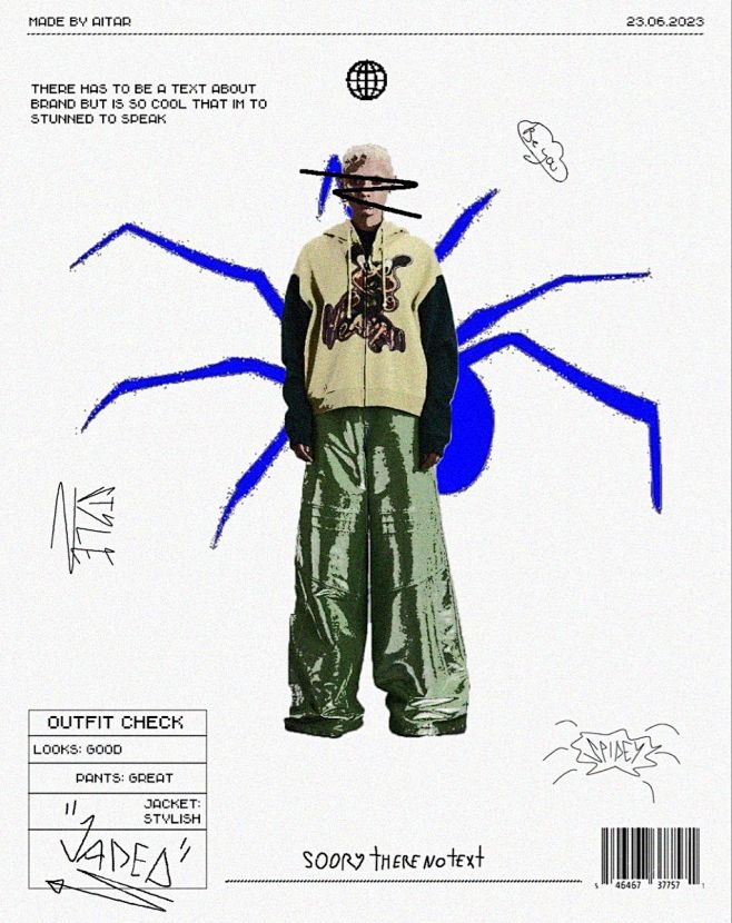 Poster design instagram aitar_d