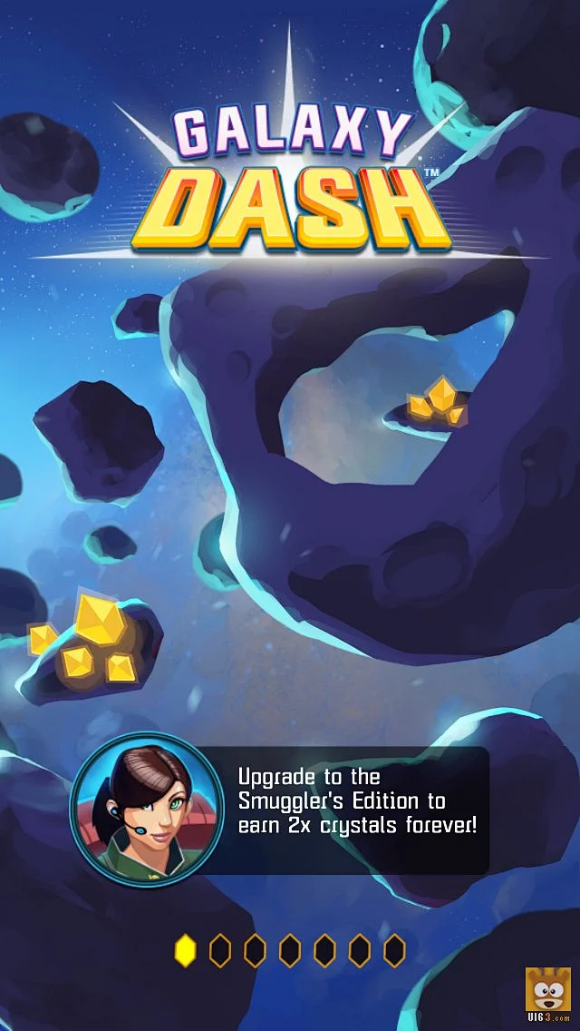 《galaxy dash》Q版飞机战斗游戏UI游戏界面_点击查看原图-花瓣网