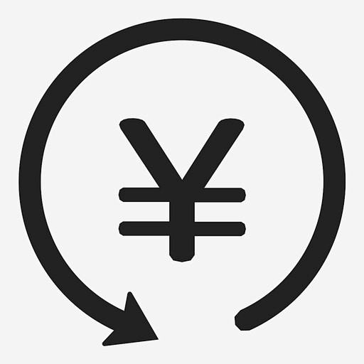 退还日元重新计算刷新图标_88ICON https://88icon.com 退还日元 重新计算 刷新 刷新价格 偿还 偿还资金 返还 返还资金 总和