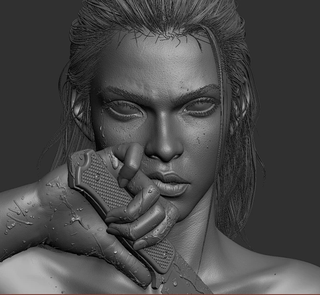 Broken cocoon rebirth, 依古奈斯 : 这是最近制作的一个练习，尝试做一些突破，做一些比较飒的风格，尝试了接种不同的灯光 ...