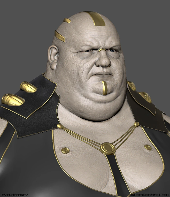 Baron Vladimir Harkonnen - wip-花瓣网