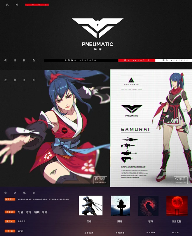 《王牌战士》财团LOGO设计集-TGideas-腾讯互动娱乐创意设计团队-花瓣网