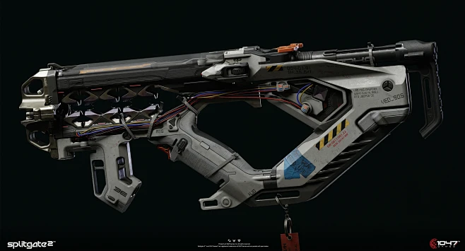 Splitgate 2 - Meridian SMG Prototype-花瓣网