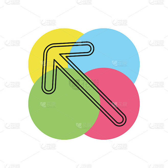 vector arrow symbol - arrow shape illustration