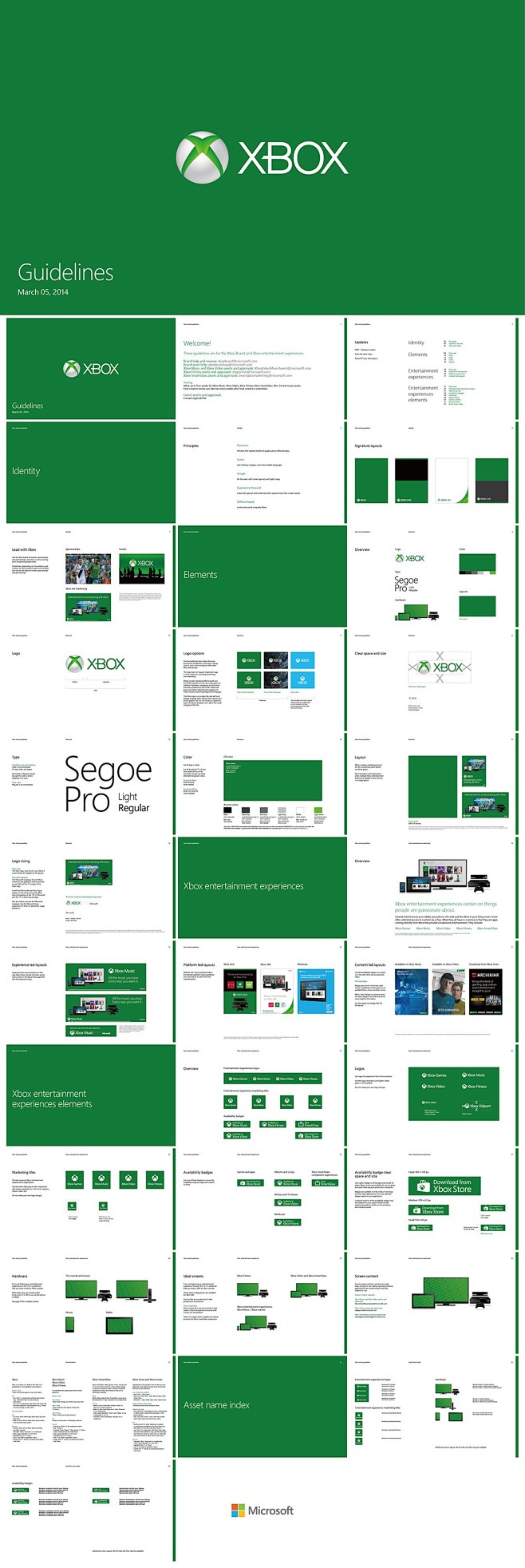 微软Xbox品牌VI手册