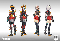 lexa-花瓣网|陪你做生活的设计师 | ept Art , Brandon Vuong : Concept work for Lexa ...