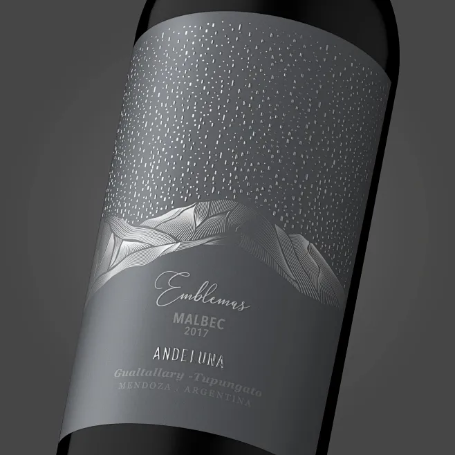 BODEGA ANDELUNA Diseño de Marca de Bodega y de todas las etiquetas y ...