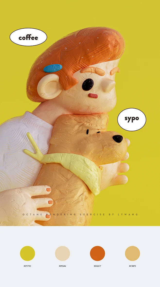 avatar c4d cartoon image Character dynamics characters Clothing ...