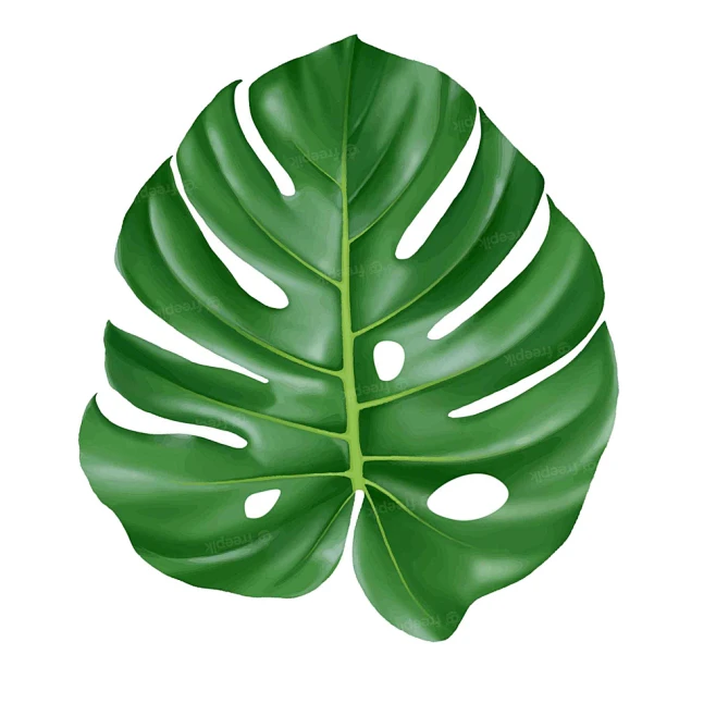 龟背竹.jpg-花瓣网