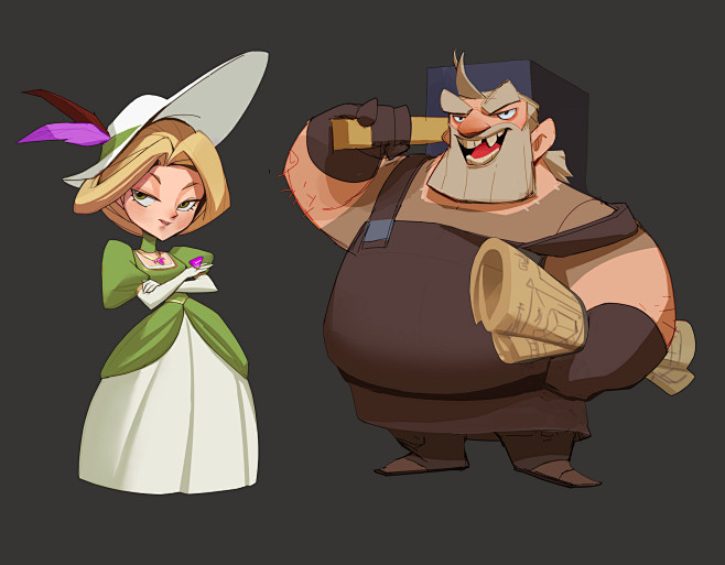 Q版NPC设计-整合