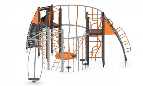 Спортивно-игровой комплекс Г-2047-花瓣网