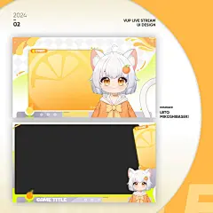 b站虚拟主播VUP直播间ui设计logo-花瓣网