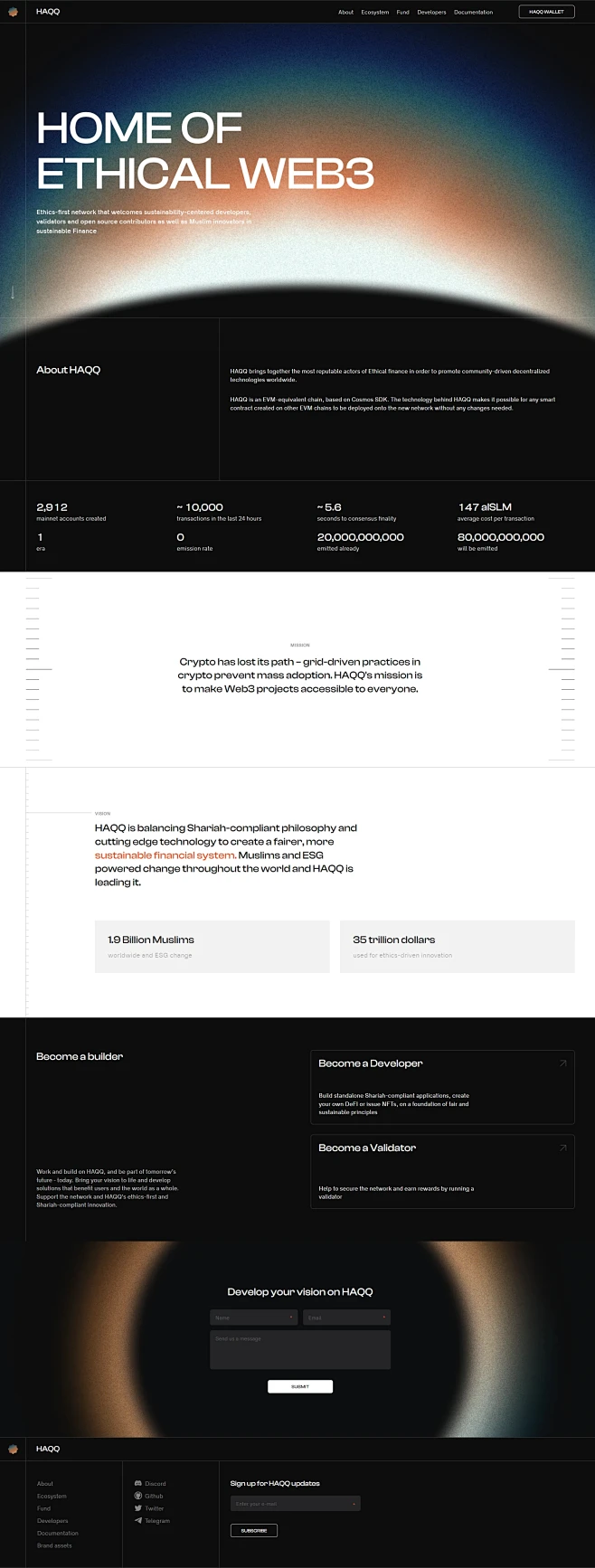 HAQQ | Home of ethical web3-花瓣网