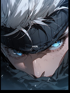 5t5-花瓣网|陪你做生活的设计师 | 咒术回战-五条悟老师！简直不要太帅！