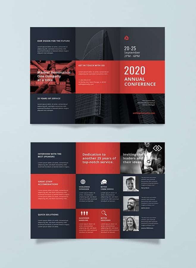 20 Free Ready-Made Brochure Templates for Your Projects _ Inspirationfeed