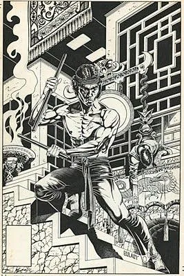 Masterful artwork of Shang Shi by Paul Gulacy-花瓣网