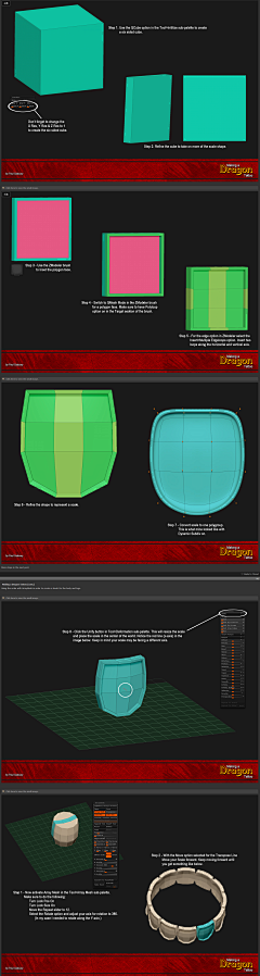 建模/布线技巧/C4D/Blender/3D-花瓣网|陪你做生活的设计师 | 40×2237)
