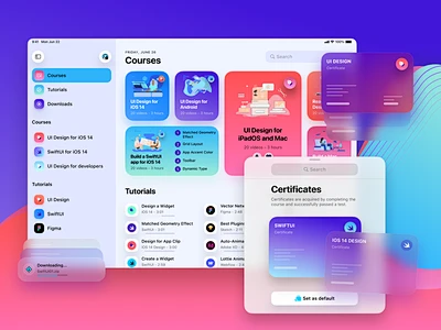 Design+Code iPad app-花瓣网
