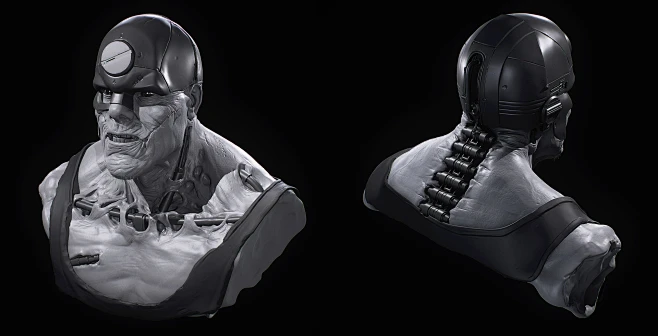 Mean Machine Angel , Dmitry Yakovlev : Flesh-eating cyborg from Judge ...