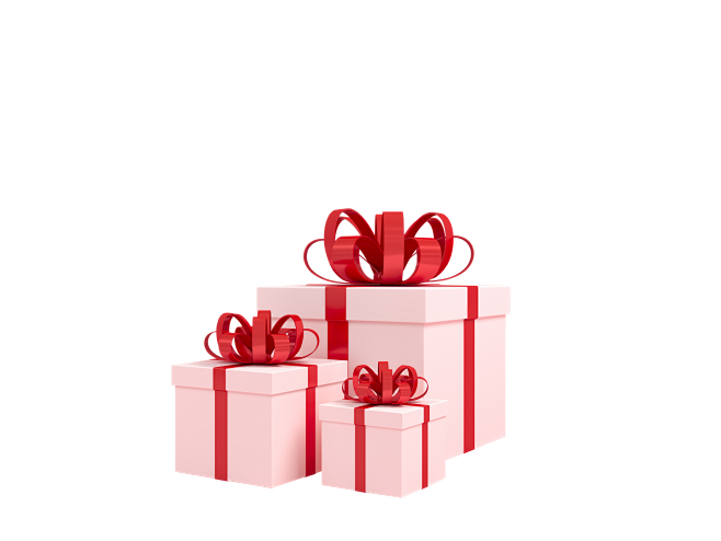 square-gift-box-red-ribbon-pink-3d-concept-render-pastel