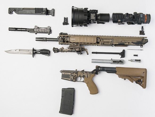 l129a1-direct-gas-operated-in-an-armoury-is-the-7-62mm-sharpshooter ...