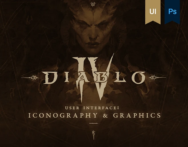 DIABLO IV: ICONOGRAPHY & GRAPHICS-花瓣网
