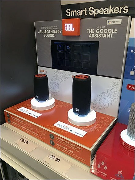Legendary JBL Sound Smart Speakers Display-花瓣网
