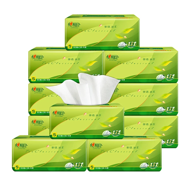 心相印纸巾抽纸整箱大包家用实惠装卫生纸心心相印餐巾纸面巾纸抽-tmall.com天猫-花瓣网