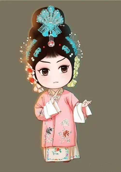 京剧q版人物图片_百度图片搜索-花瓣网