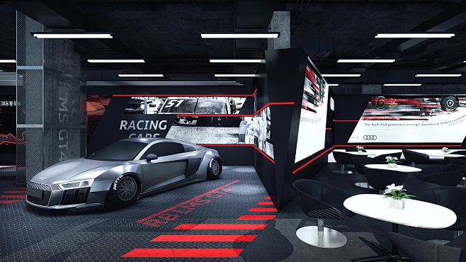 Audi design Event Exhibition launch Launch Event stand design visual ...