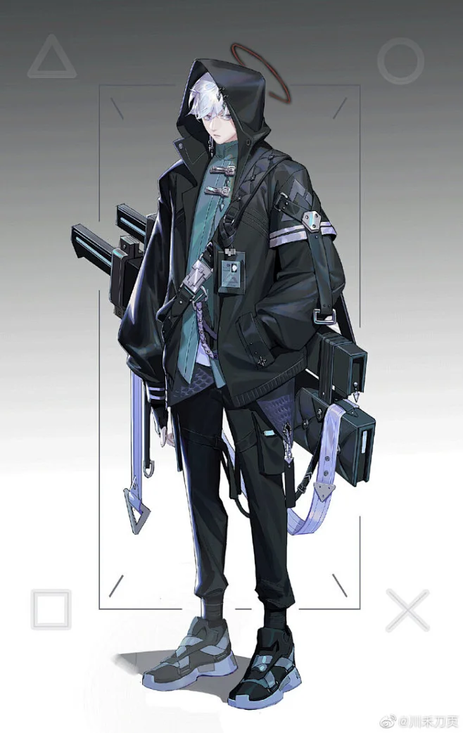 CG ACG 插画 厚涂-花瓣网