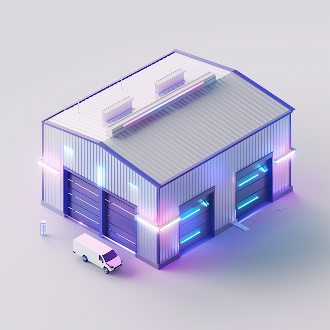 仓库 仓储 仓储icon UI图标 B端科技图标 3d图标 Ai图标