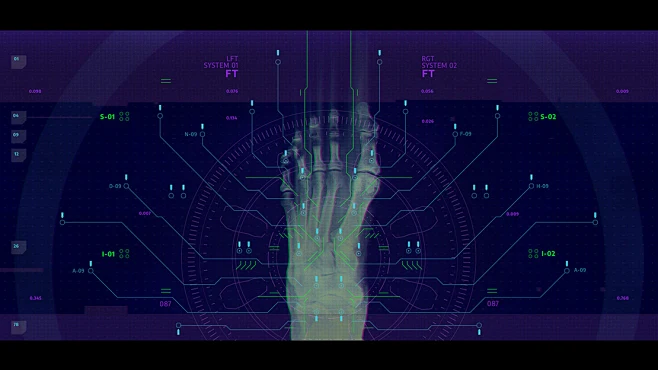 anatomy FUI graphic design Interface UI UI/UX user interface UX design-花瓣网